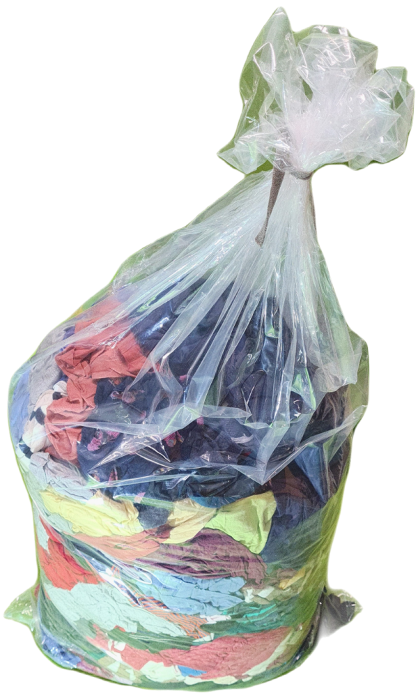 RAGS, SINGLET, COLOURED 15KG (Clear Bag) – AGS Shop