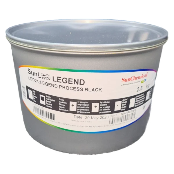 INK LEGEND,LGD24, PROCESS BLACK, 2.5KG – AGS Shop