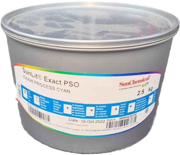 INK EXACT PSO, PROCESS CYAN, 2.5KG – AGS Shop